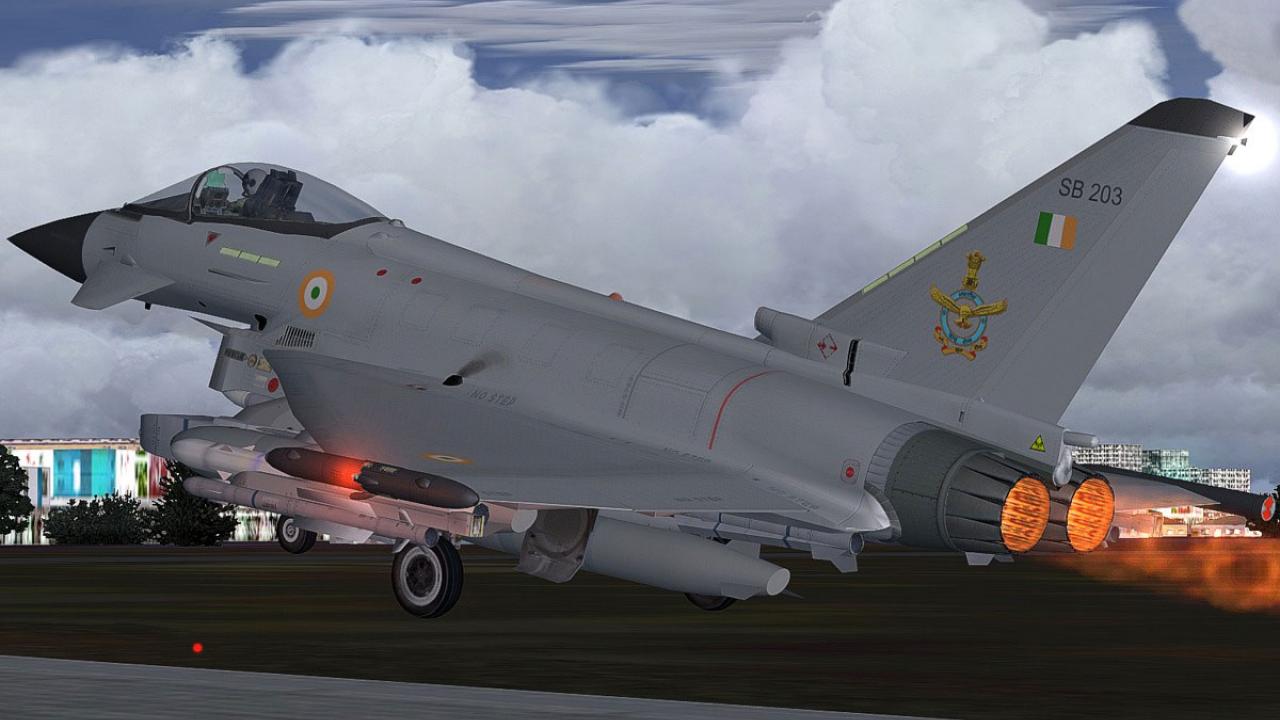 Eurofighter Typhoon Professional for FSX by AFS-Design