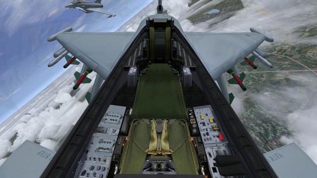 Eurofighter Typhoon Professional for FS2004 by AFS-Design