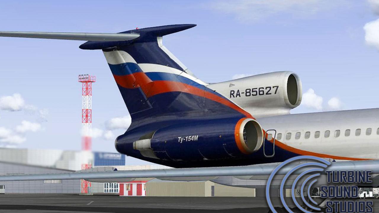 Tupolev 154M Soloviev D-30 Sound Pack for FSX/P3D by Turbine Sound Studios