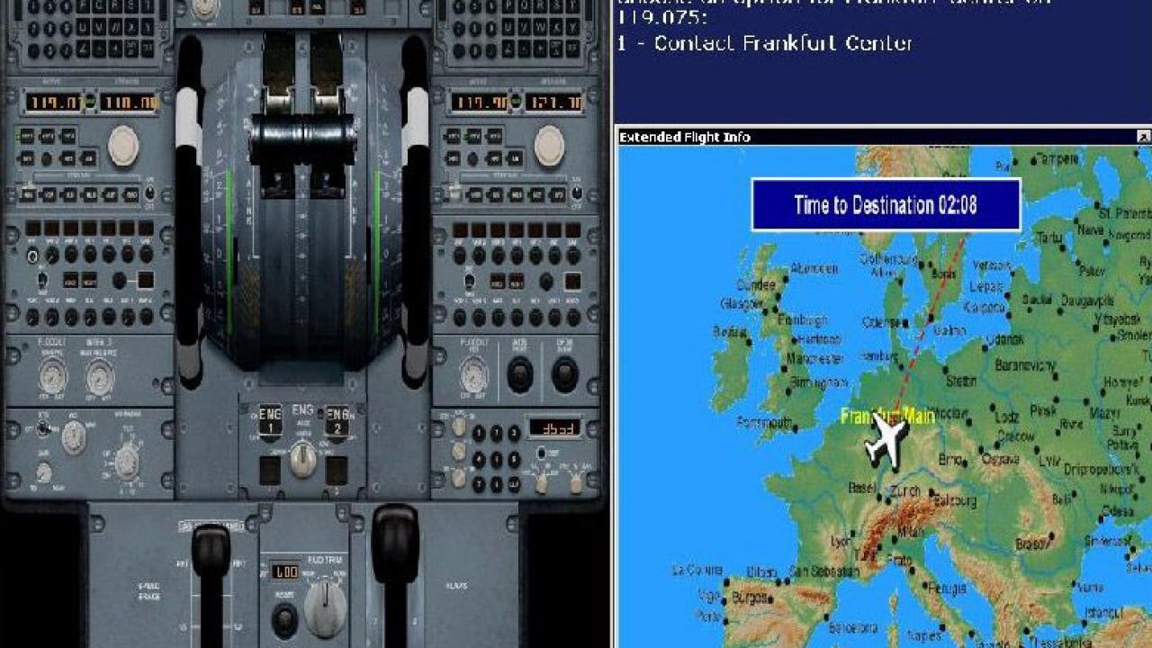 MAP! In-Flight Map for FSX & FS2004 by feelthere