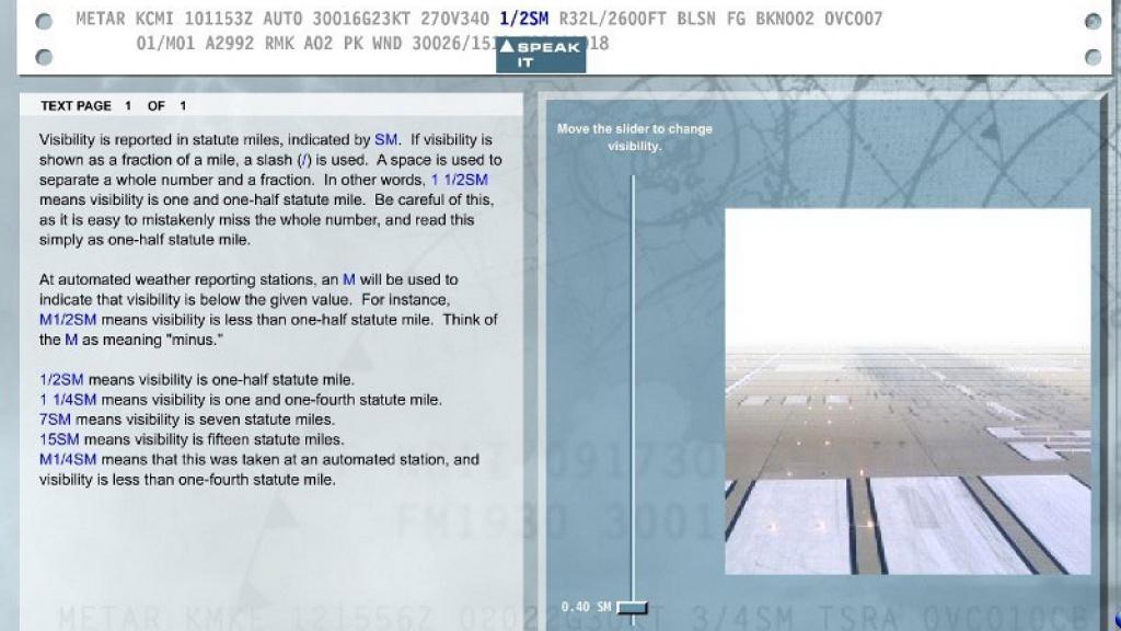 Weather Statement Groundschool 3.0 by Aviation Tutorials Company