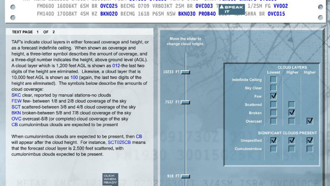 Weather Statement Groundschool 3.0 by Aviation Tutorials Company