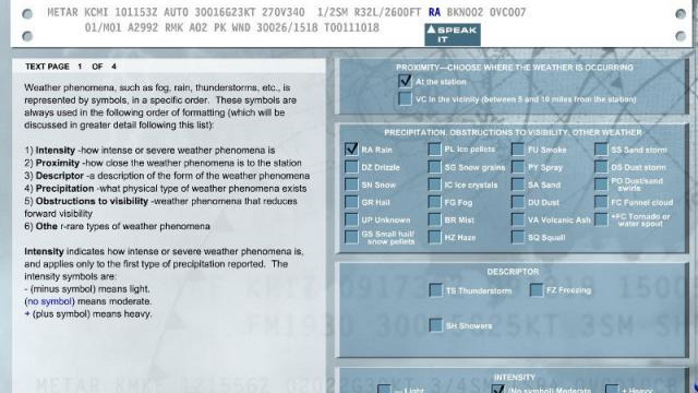 Weather Statement Groundschool 3.0 by Aviation Tutorials Company