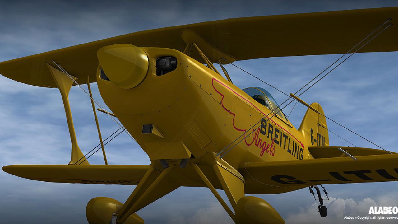 Pitts S2S for X-Plane by Alabeo