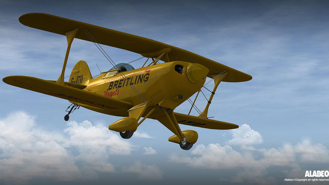 Pitts S2S for X-Plane by Alabeo