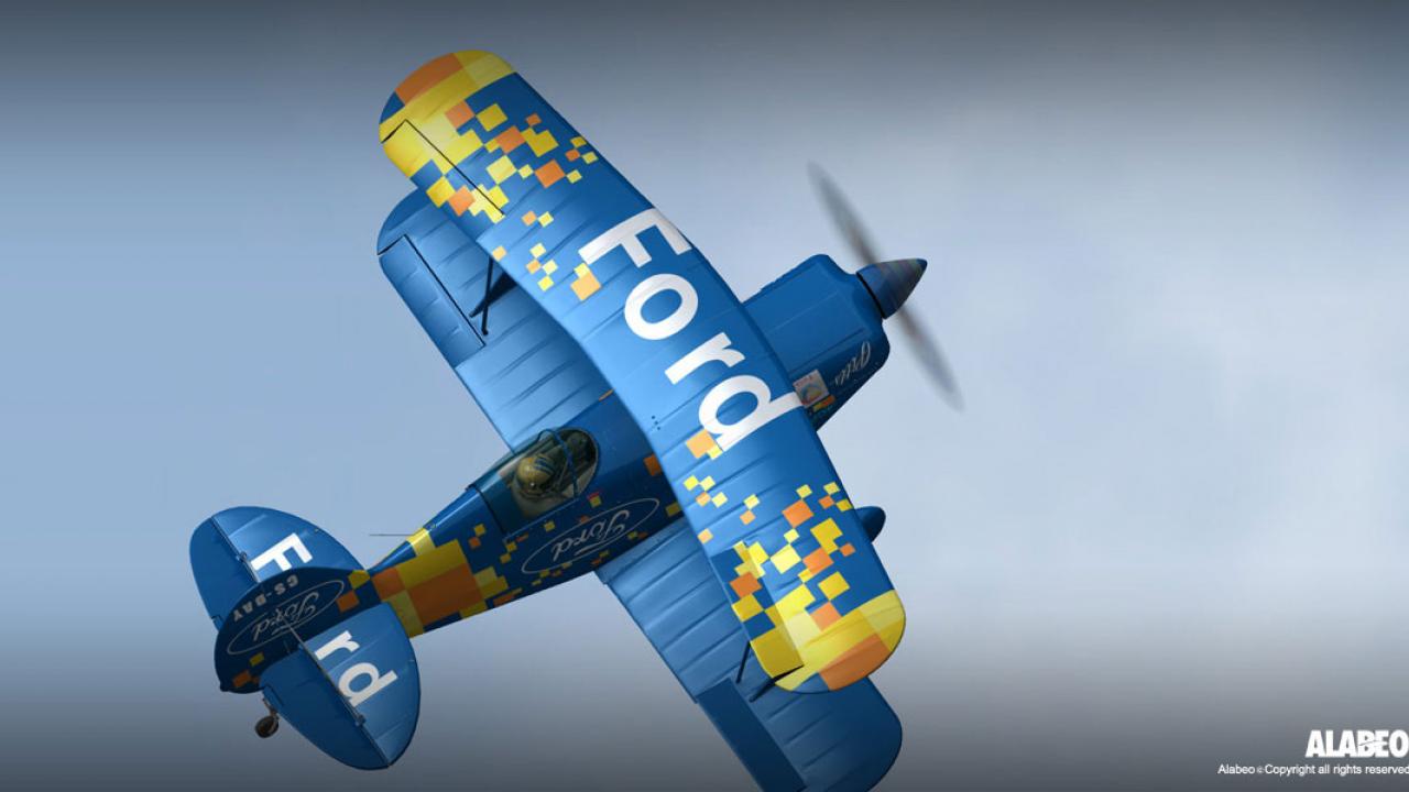Pitts S2S for X-Plane by Alabeo