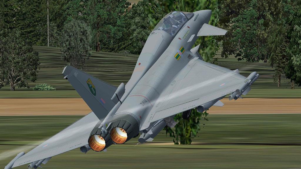 Eurofighter Typhoon Professional 2 for FSX/FS2004 by AFS-Design