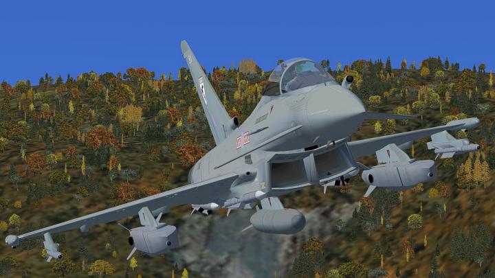 Eurofighter Typhoon Professional 2 for FSX/FS2004 by AFS-Design