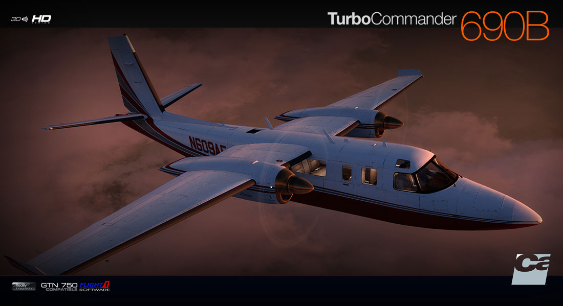 690B Turbo Commander for FSX/P3D by Carenado