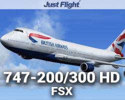747-200/300 HD for FSX/P3D by Just Flight