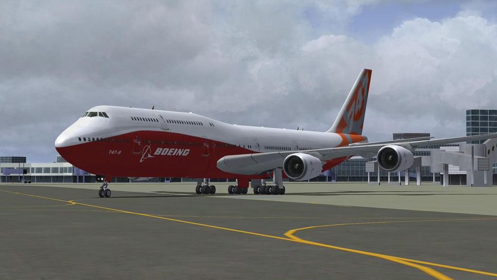 Boeing 747-8 for FSX & FS2004 by AFS-Design