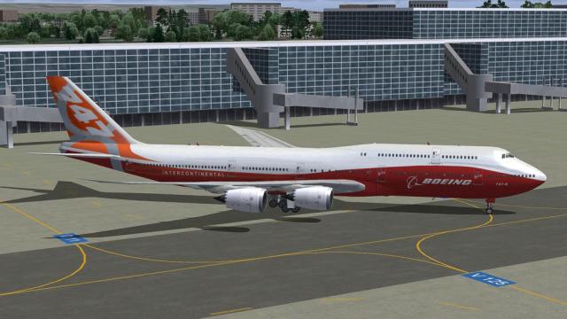 Boeing 747-8 for FSX & FS2004 by AFS-Design