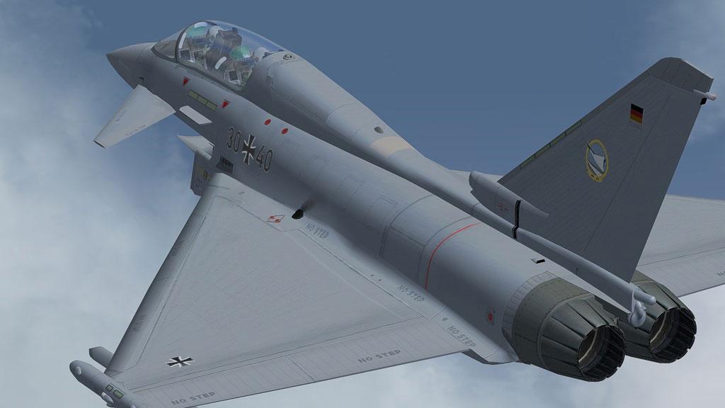 Eurofighter Typhoon Professional 3 for FSX/FS2004 by AFS-Design