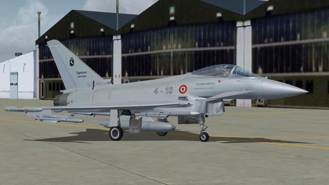 Eurofighter Typhoon Professional 3 for FSX/FS2004 by AFS-Design