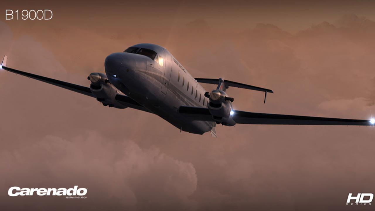 Beechcraft B1900D HD Series for FSX/P3D by Carenado