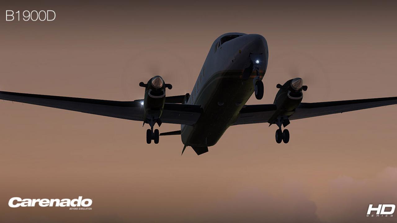 Beechcraft B1900D HD Series for FSX/P3D by Carenado