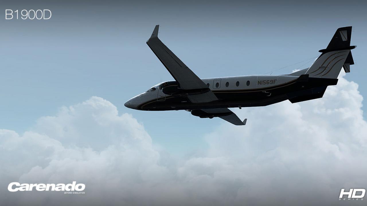 Beechcraft B1900D HD Series for FSX/P3D by Carenado