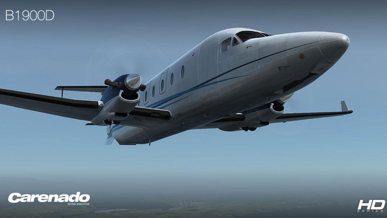 Beechcraft B1900D HD Series for FSX/P3D by Carenado