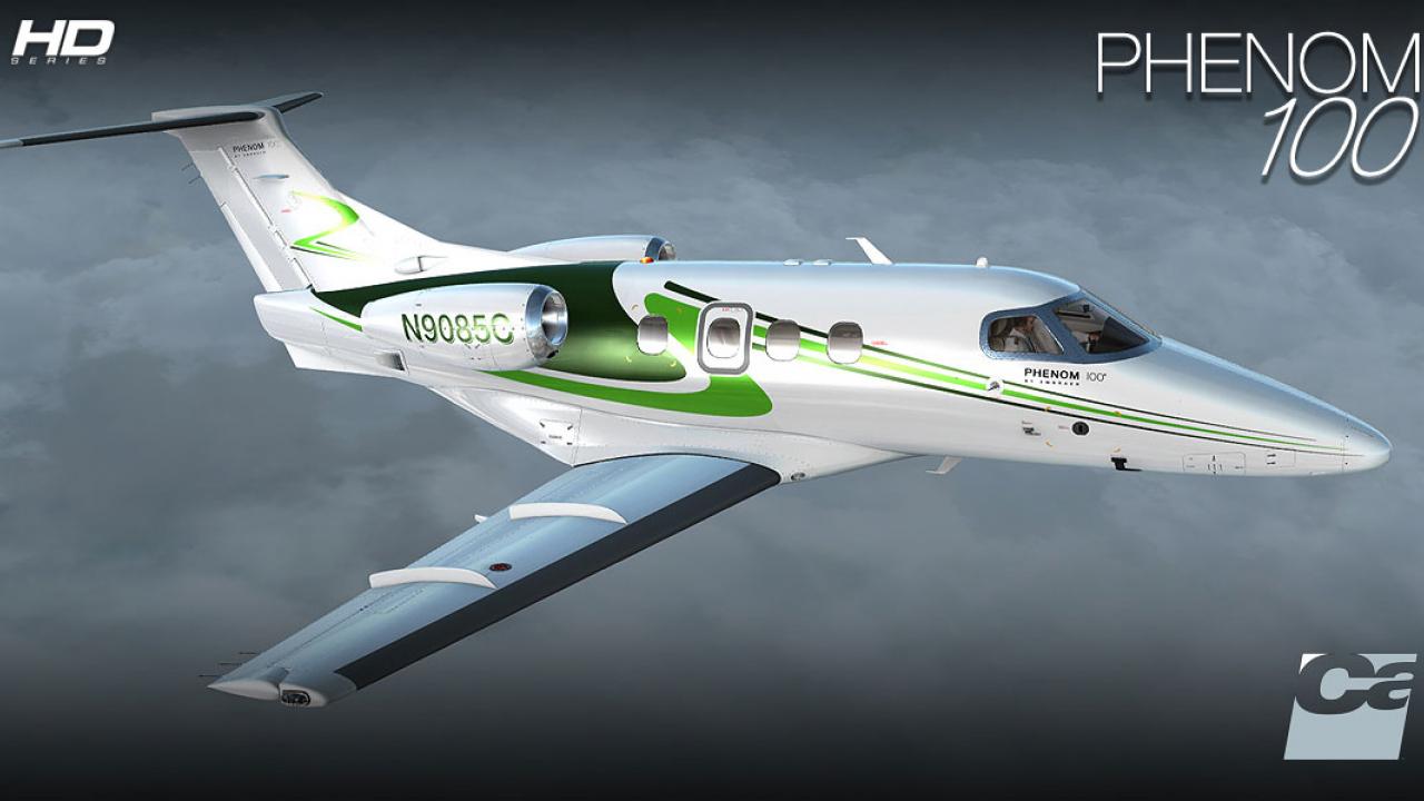 Embraer Phenom 100 E50P for FSX/P3D by Carenado