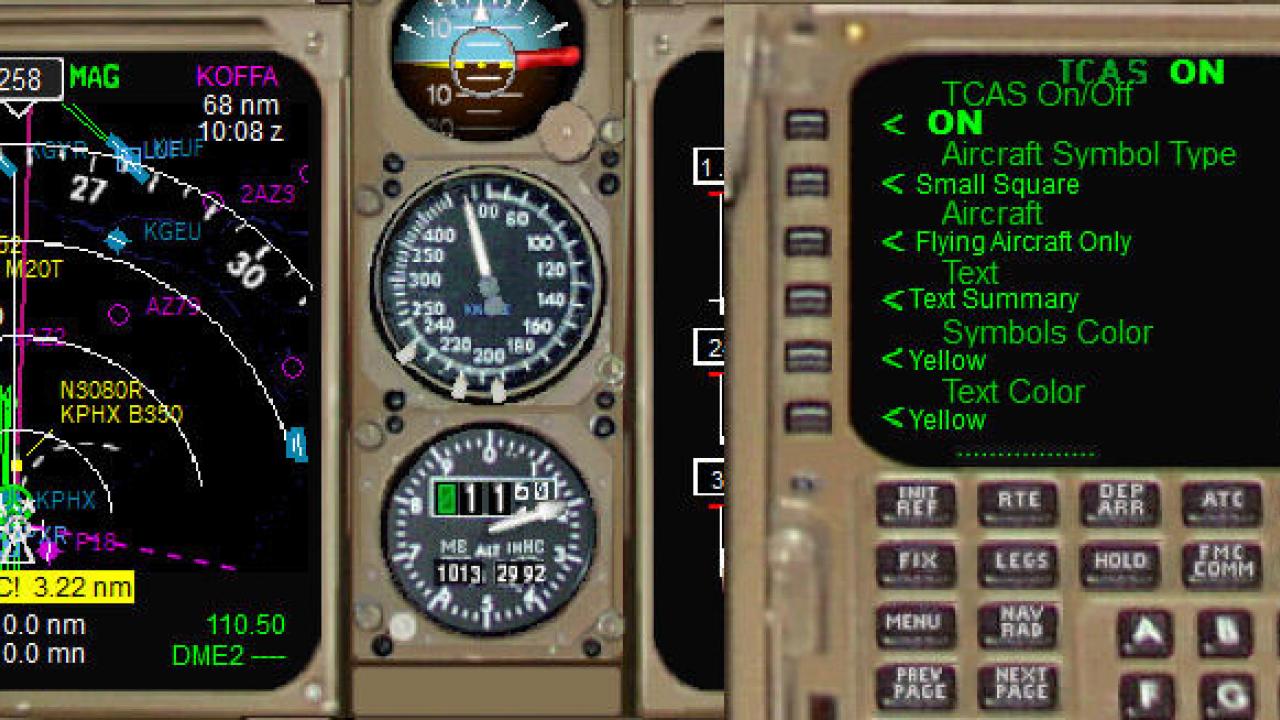 Boeing 747 Panel for FSX/P3D by JSGPANELS