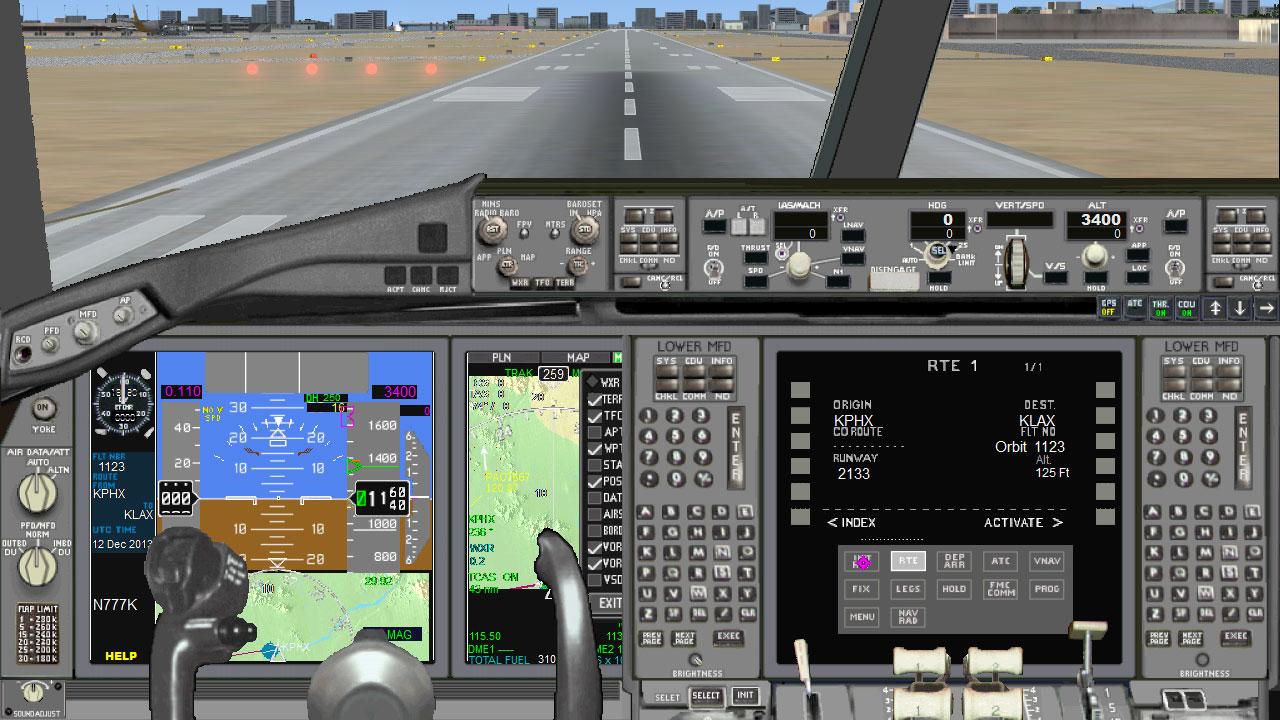 Boeing 777-9X Panel for FSX/P3D by JSGPANELS