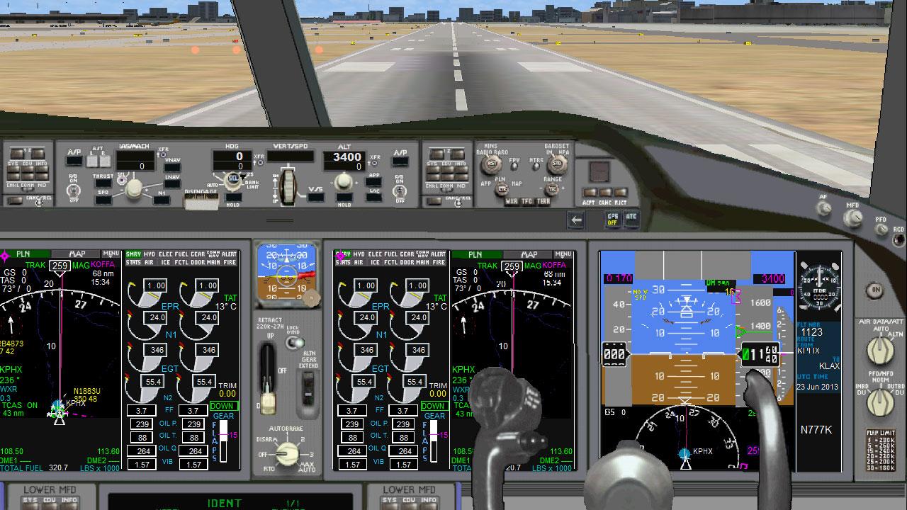 Boeing 787 Panel for FSX/P3D by JSGPANELS