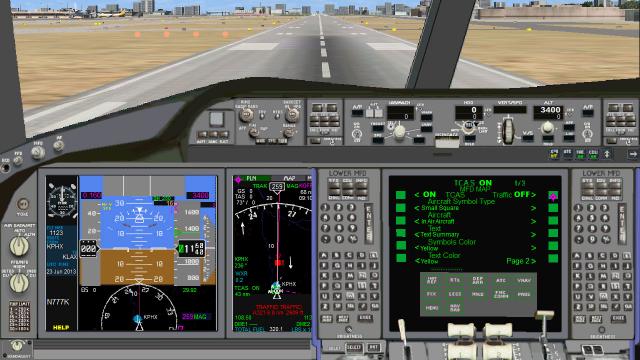 Boeing 787 Panel for FSX/P3D by JSGPANELS