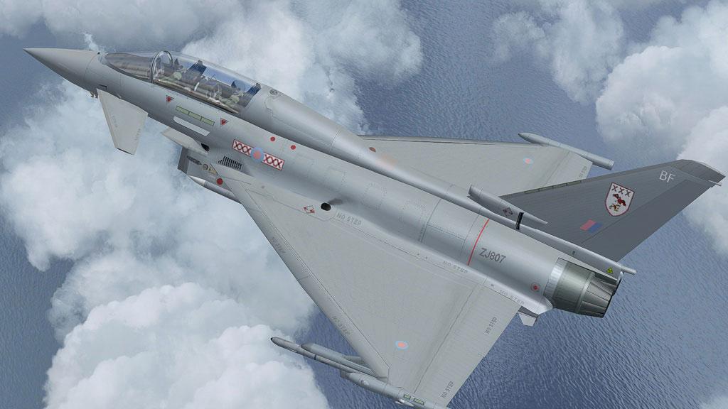 Eurofighter Typhoon Professional 4 for FSX/FS2004 by AFS-Design