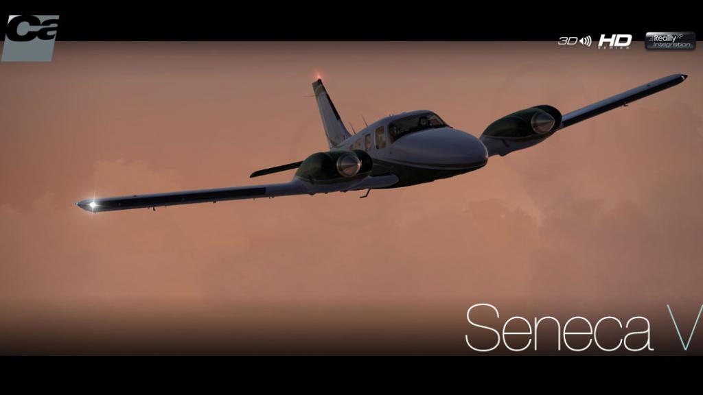 Piper PA-34 Seneca V for FSX/P3D by Carenado