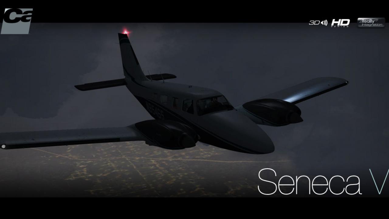 Piper PA-34 Seneca V for FSX/P3D by Carenado