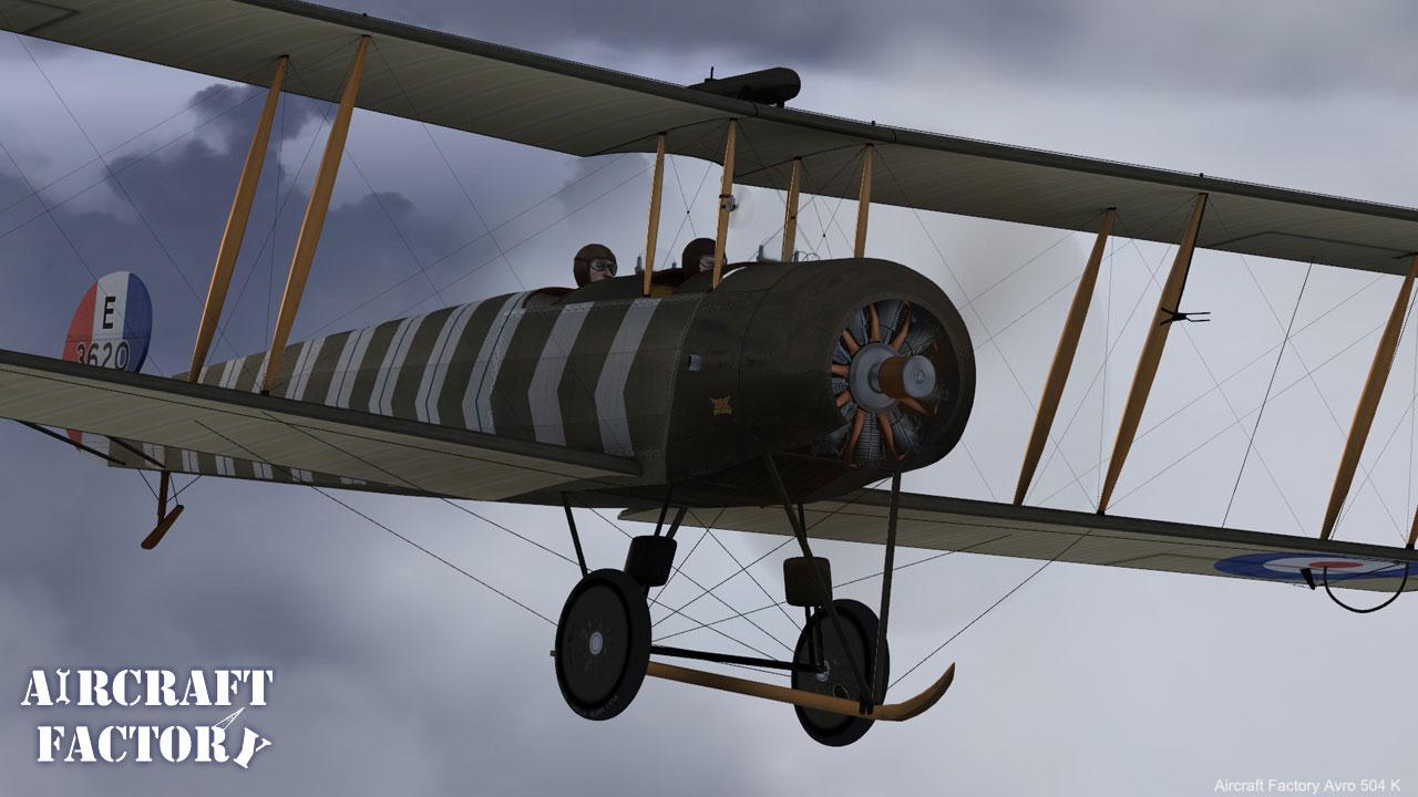 Aircraft Factory: Avro 504 K for FSX by A2A Simulations