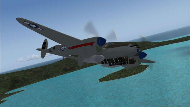 P-38 Lightning for FSX/FS2004 by Just Flight