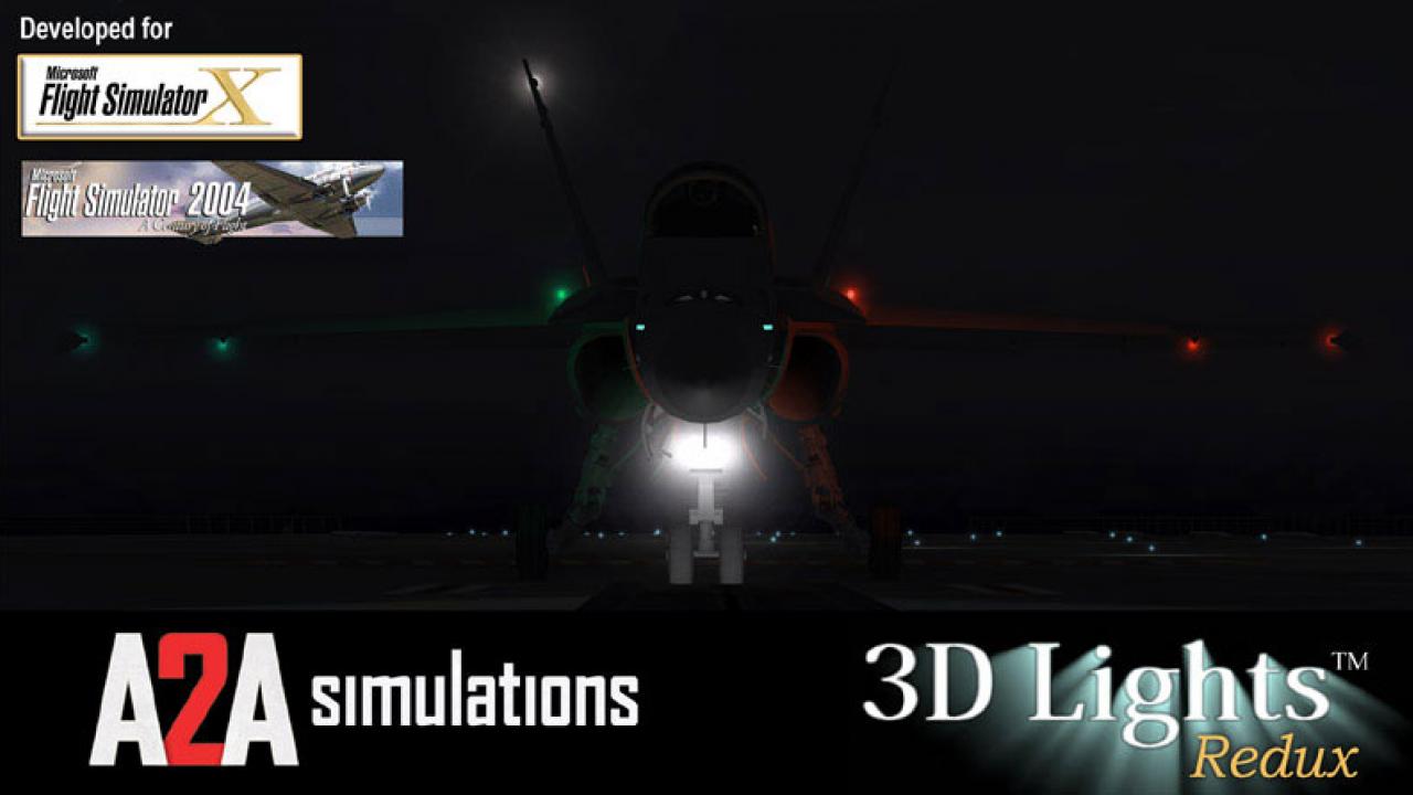 3D Lights Redux for FSX/FS2004 by A2A Simulations