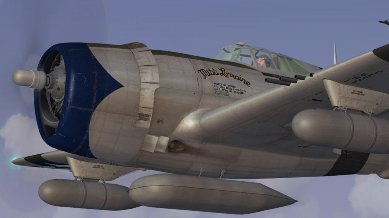 P-47 Razorback Accu-Sim for FSX by A2A Simulations