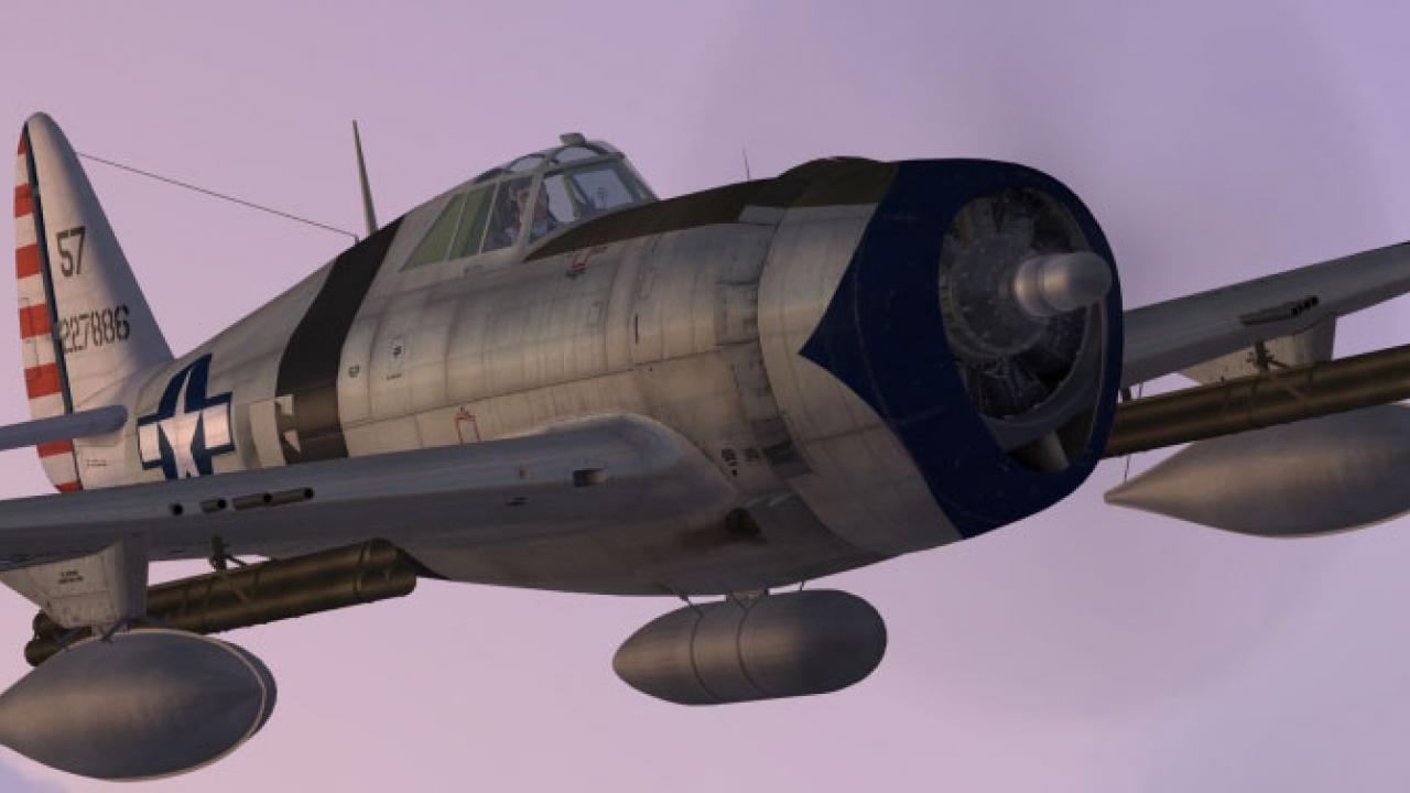 P-47 Razorback Accu-Sim for FSX by A2A Simulations