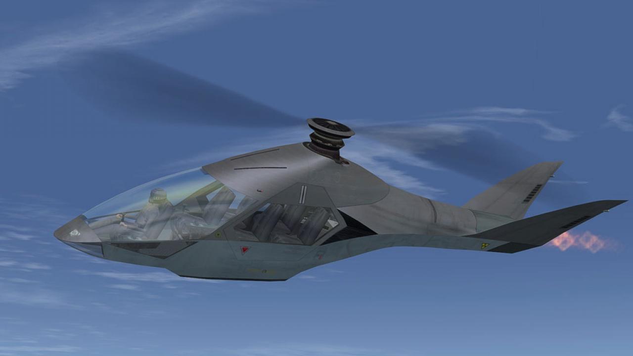 Supersonic Concept Gyrocopter for FSX/FS2004 by AFS-Design