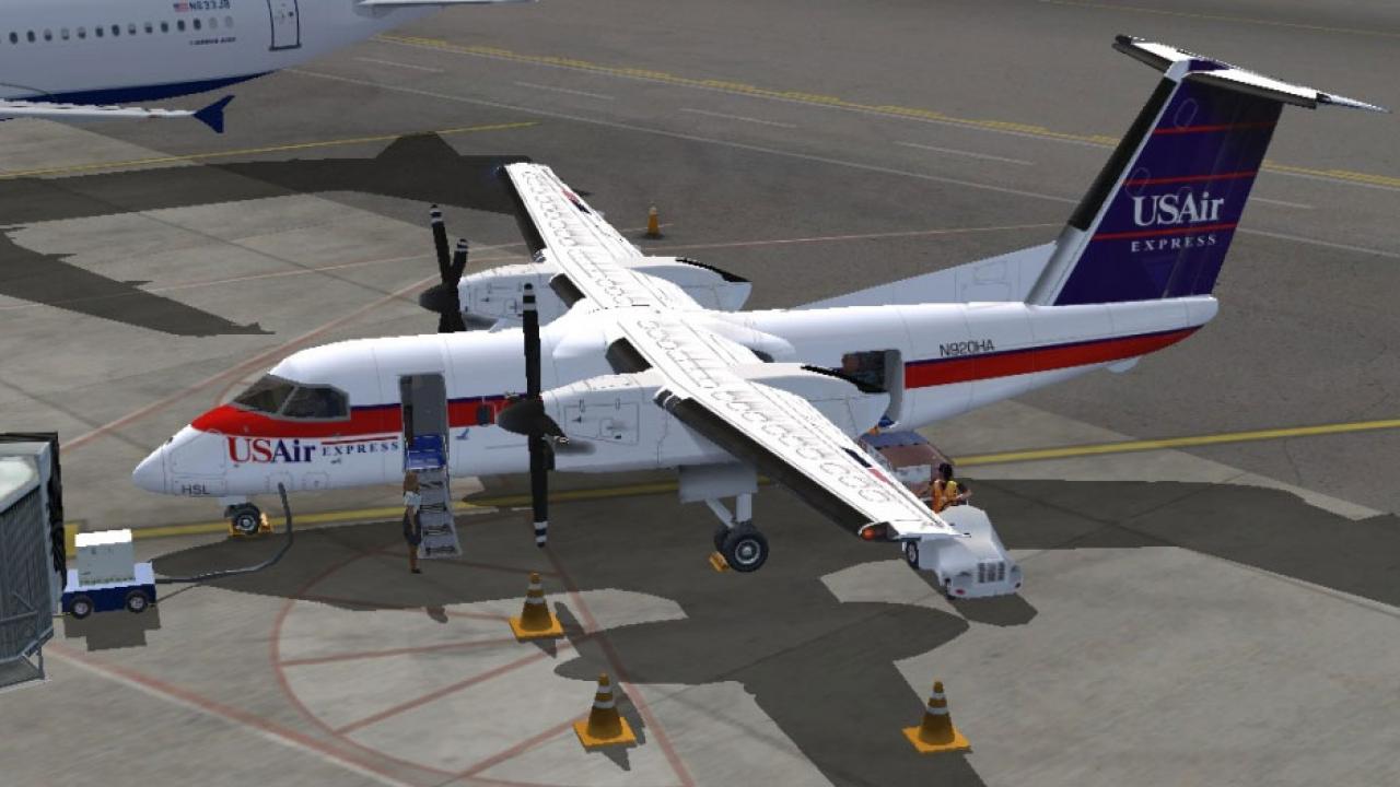 Dash 8 Series for FS2004 by Virtualcol FS Software