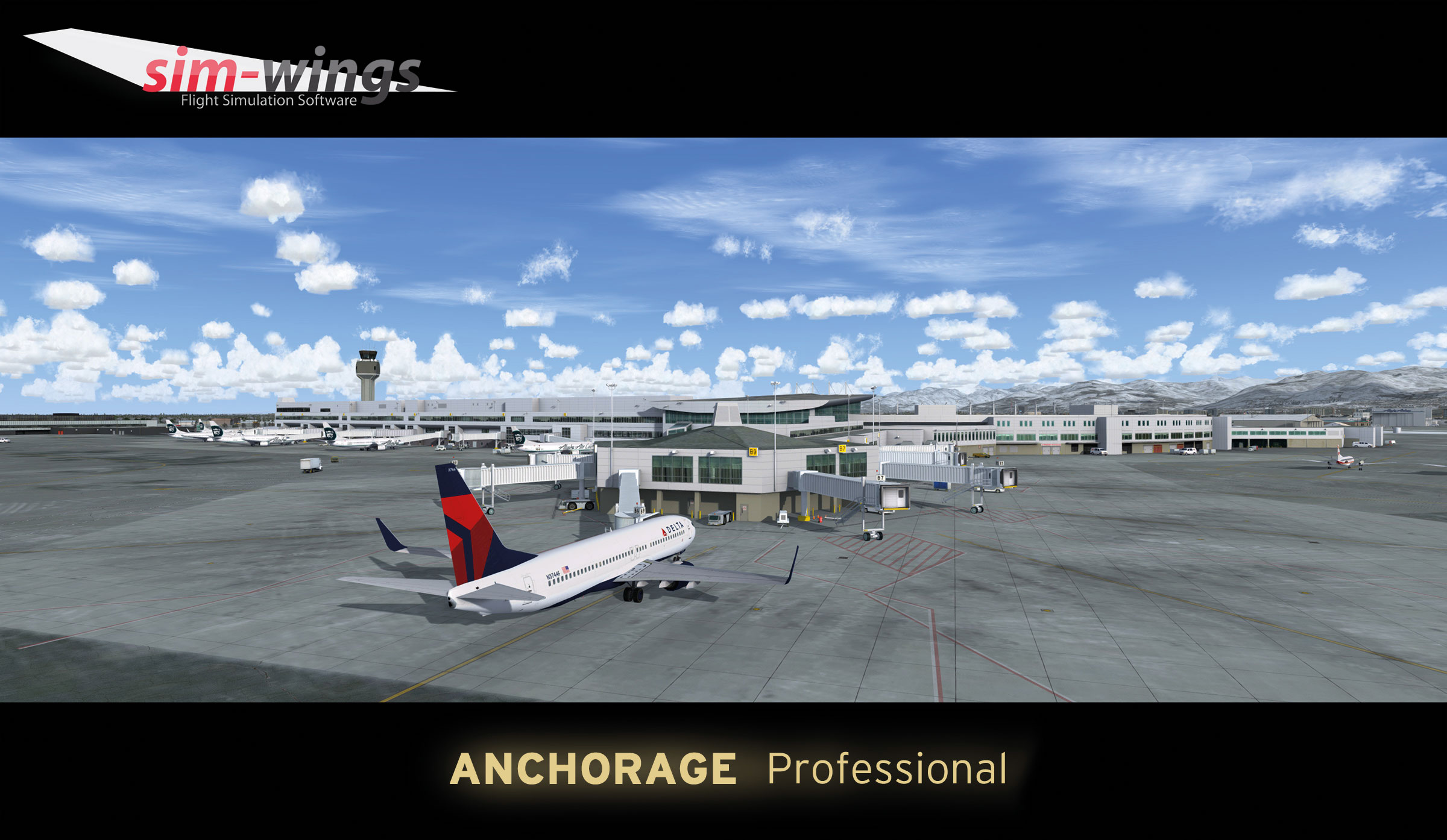 Anchorage Professional Scenery for P3D by Aerosoft