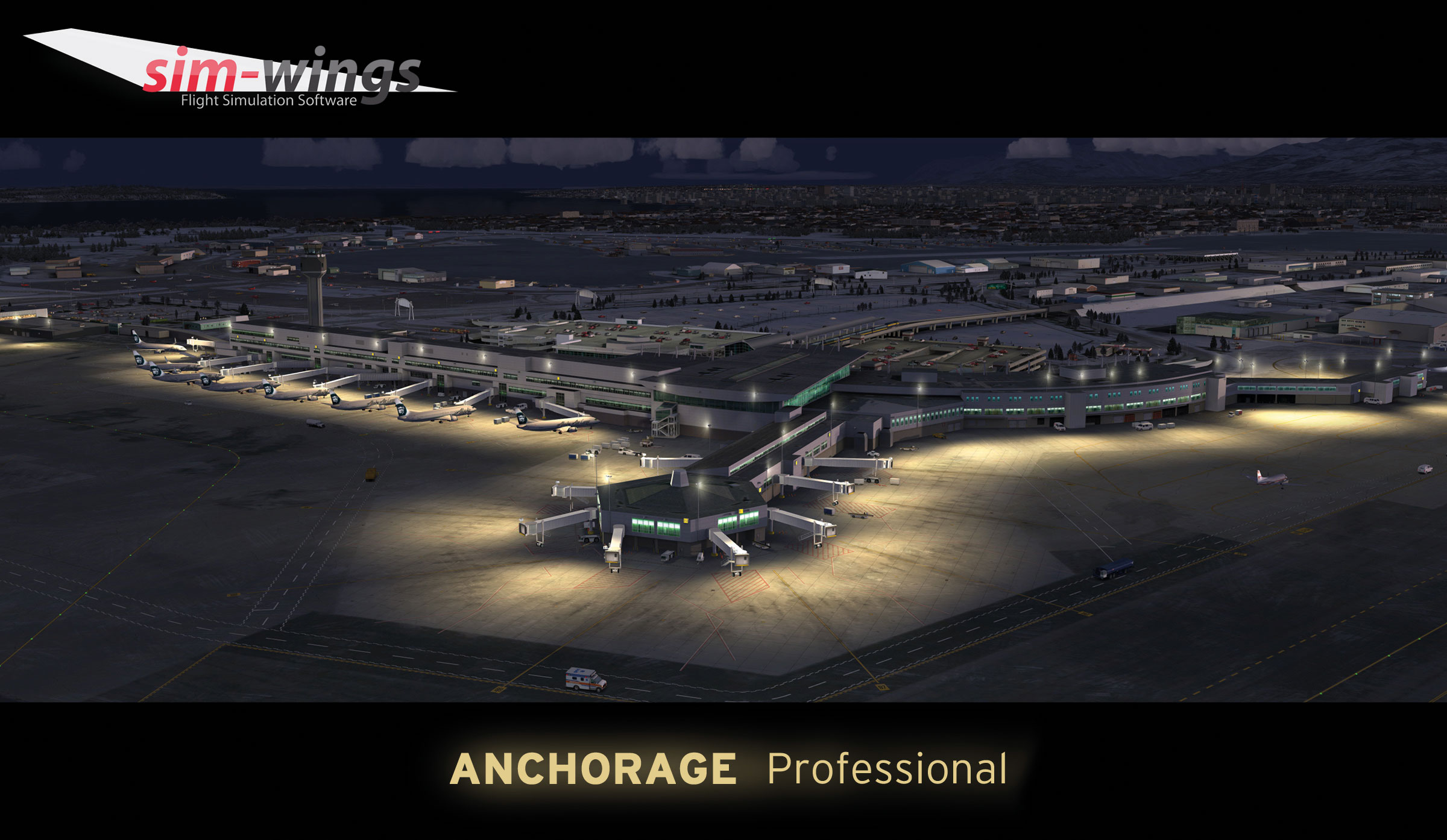 Anchorage Professional Scenery for P3D by Aerosoft