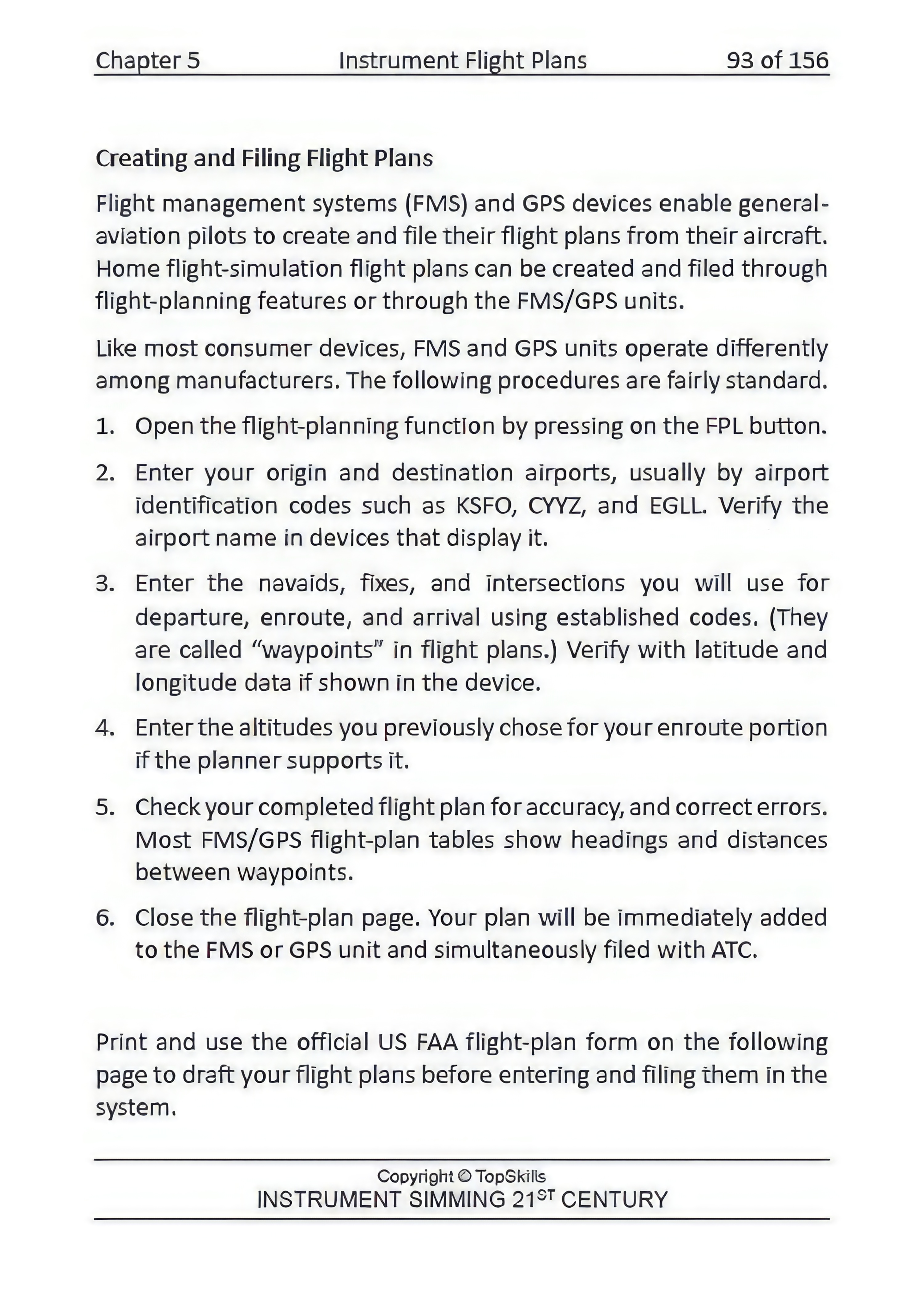 Instrument Simming 21st Century Flight Sim Manual Tutorial E Book By