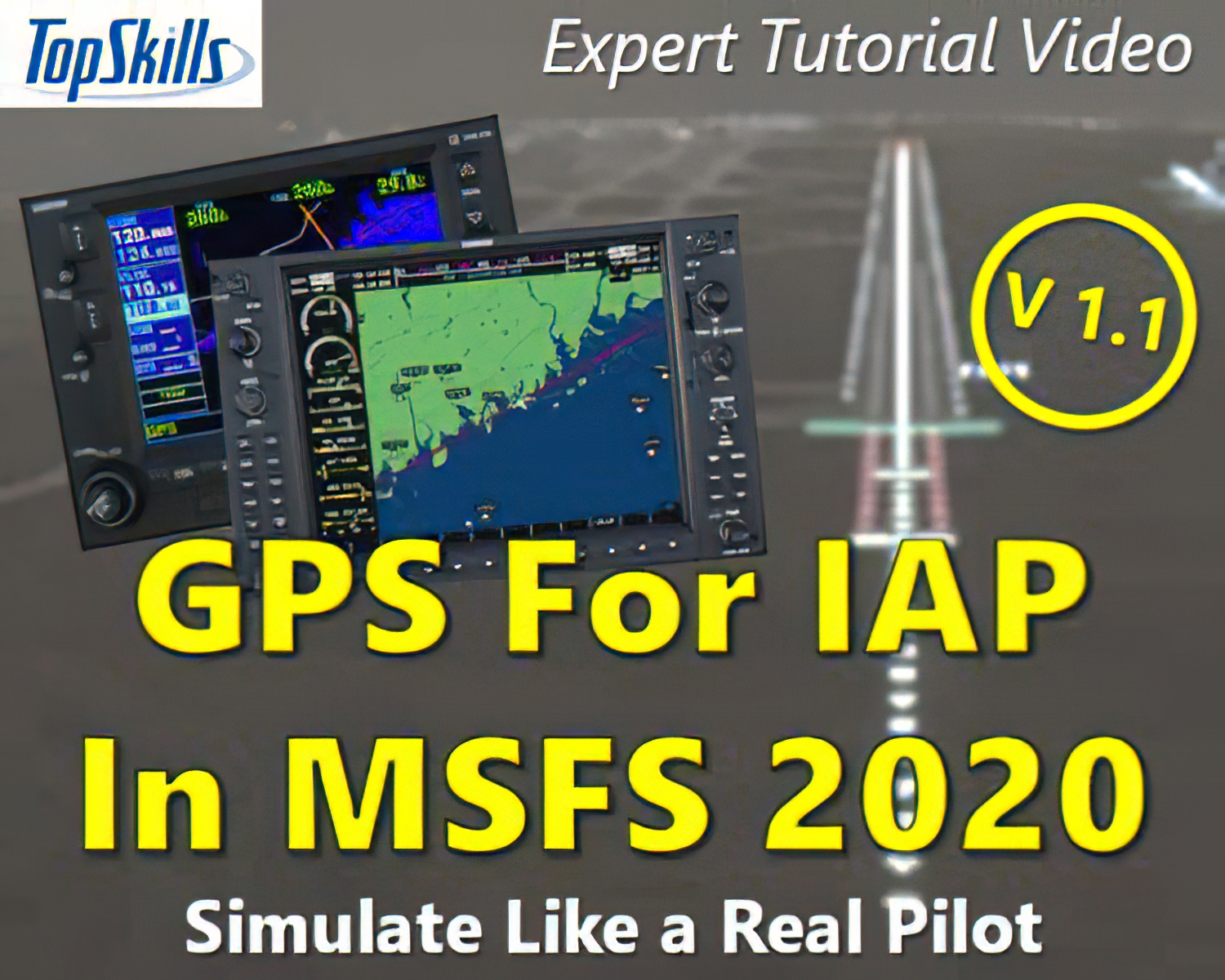 Using GPS for Instrument Approaches in MSFS (2020) Tutorial Video by TopSkills