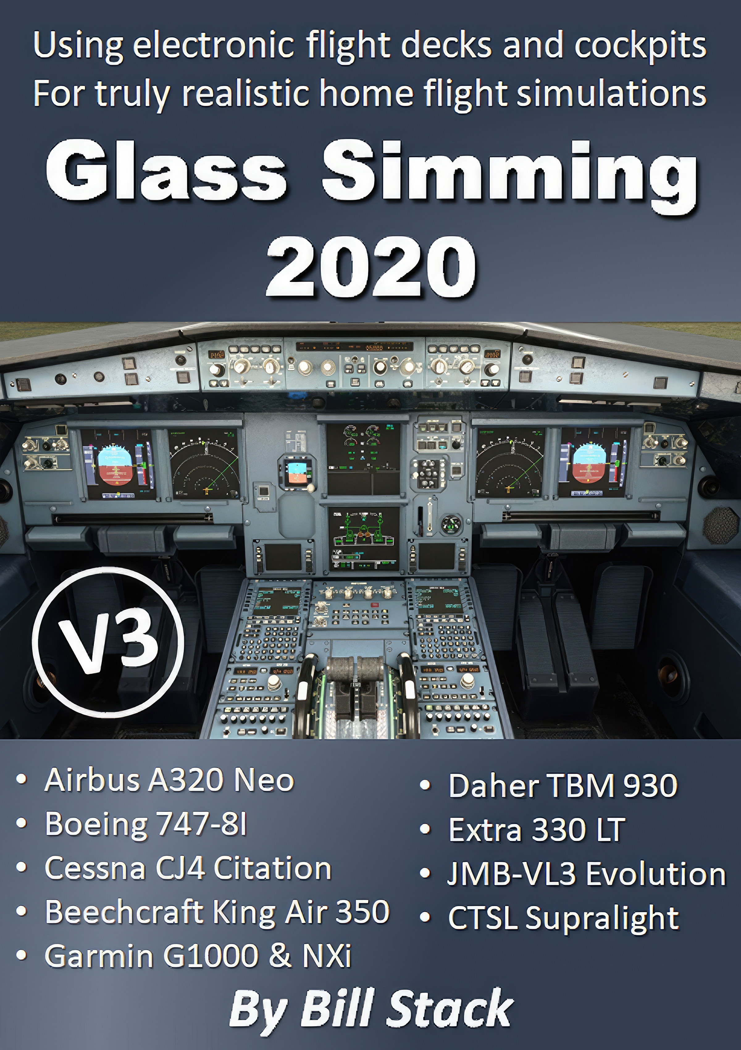 Glass Simming 2020: Using Cockpits & EFD in MSFS Tutorial eBook by TopSkills