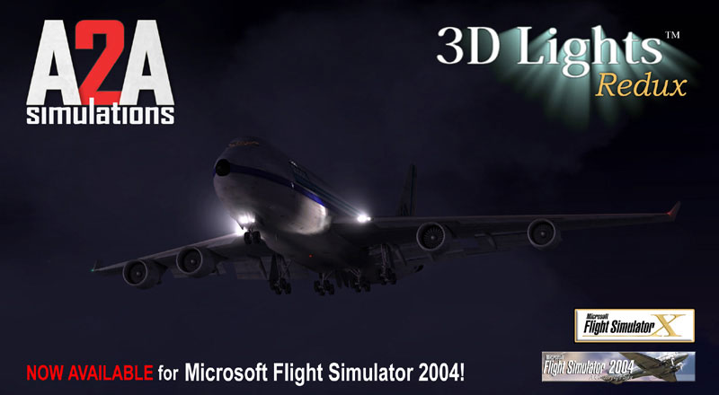 3D Lights Redux for FSX/FS2004 by A2A Simulations