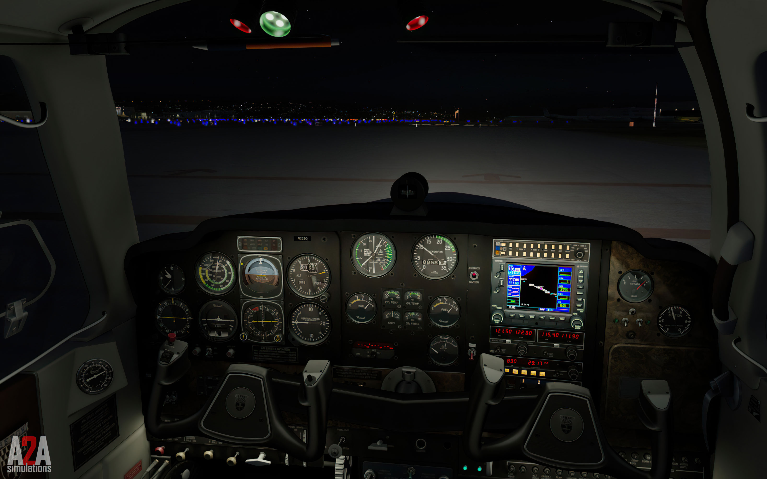 Beechcraft Bonanza Accu-Sim for P3D/FSX by A2A Simulations