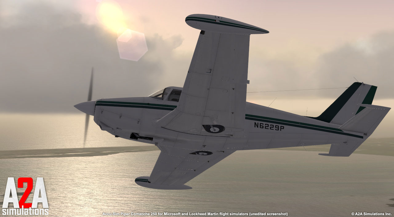 Piper Comanche 250 Accu-Sim for FSX/P3D by A2A Simulations