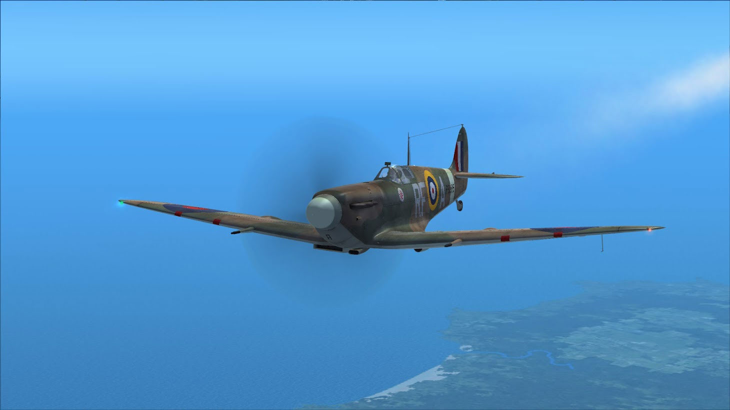 Spitfire MkI-II Accu-Sim for FSX/P3D by A2A Simulations