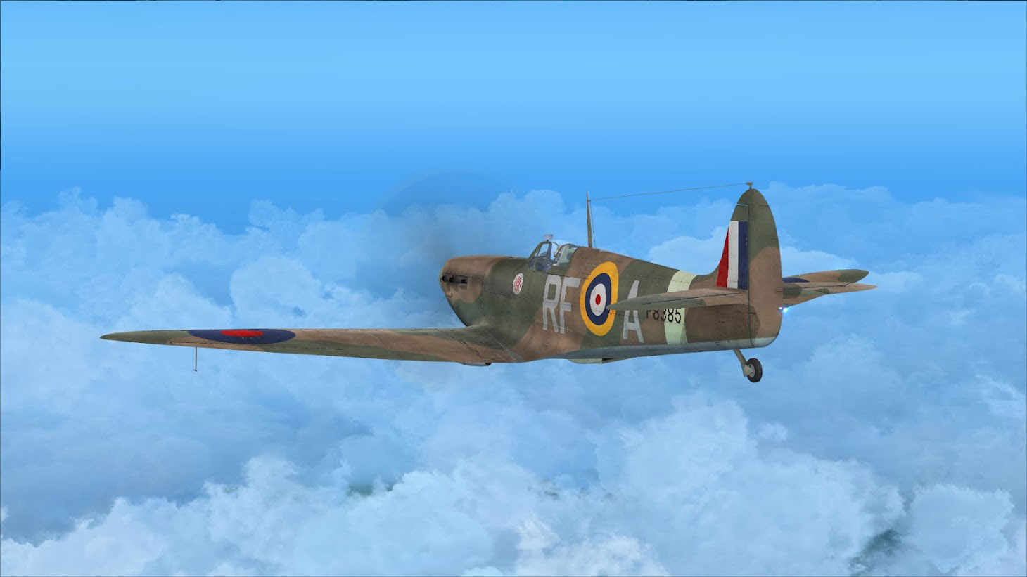 Spitfire MkI-II Accu-Sim for FSX/P3D by A2A Simulations