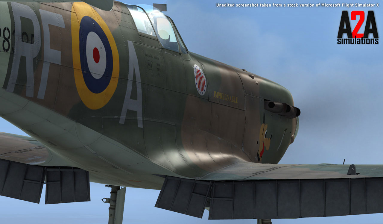 Spitfire MkI-II Accu-Sim for FSX/P3D by A2A Simulations