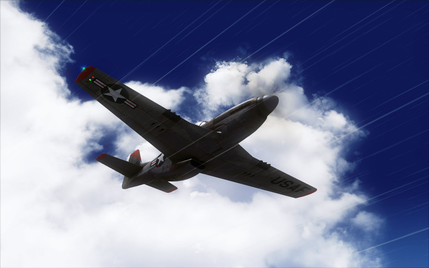 P-51 Mustang Military Accu-Sim for FSX by A2A Simulations