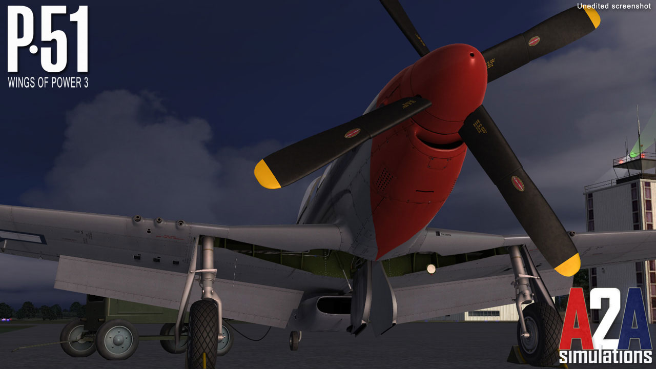 P-51 Mustang Military Accu-Sim for FSX by A2A Simulations